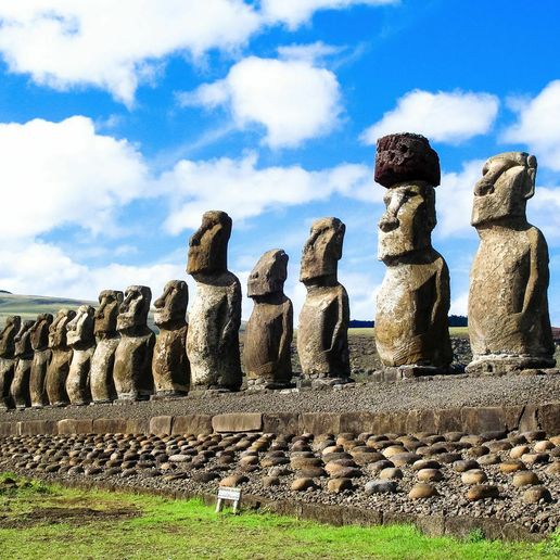 🏝️ Easter Island Moais・Free 3D File for ・Cults