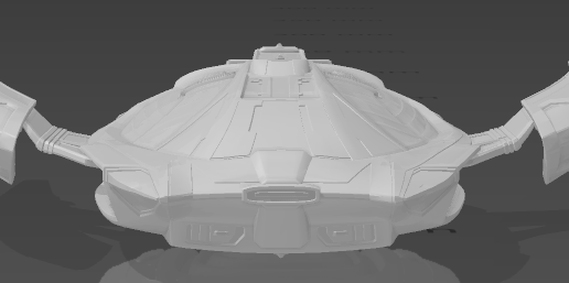 🖖 STO - Federation - Eagle-class raider・Free STL File for 3D printing・Cults