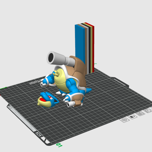 blastoise articulated