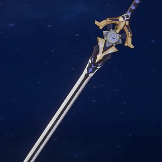 arquivo STL Espada de huso de cinabrio - Impacto Genshin 🎭 ・modelo de ...