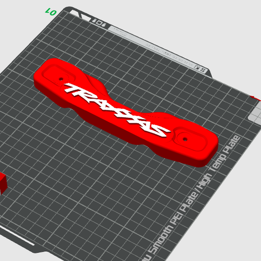 🚁 TRAXXAX XMAXX REAR BUMPER・ 3MF File for 3D printing・Cults