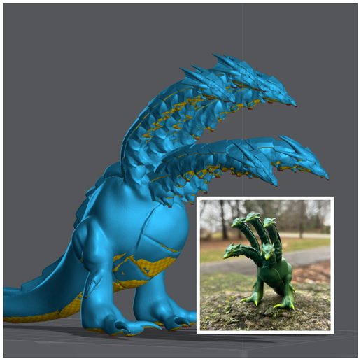 STL file OSRS Hydra • Runescape 🐉 ・3D printer design to download・Cults