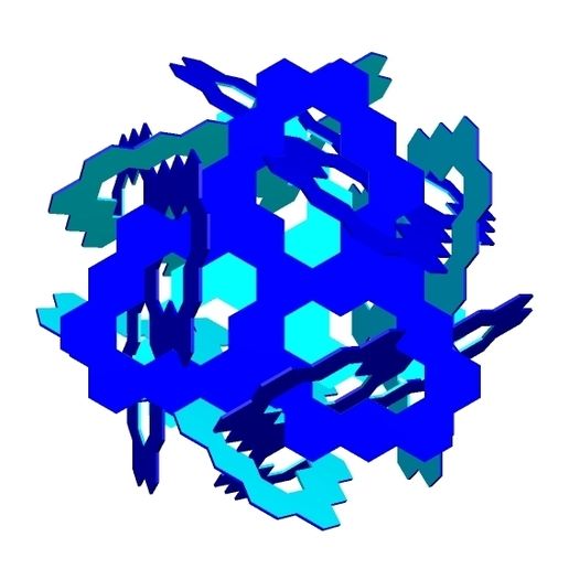 KEPLER OCTAHEDRAL POLYLINK 1・Arquivo 3D Grátis para ・Cults