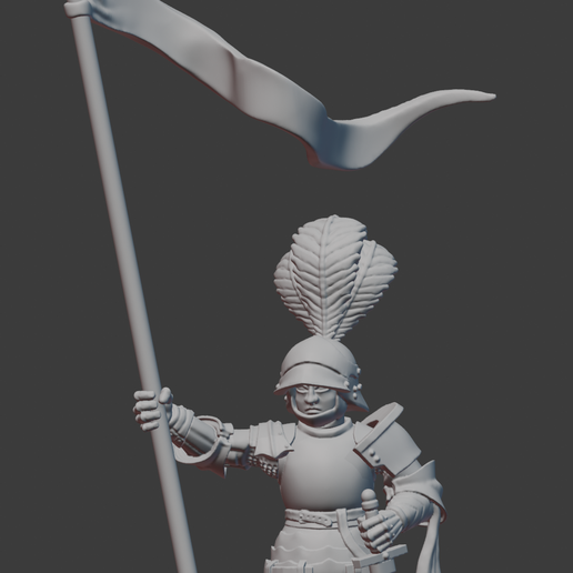 💂 Golden Republican Guard・ STL File for 3D printing・Cults