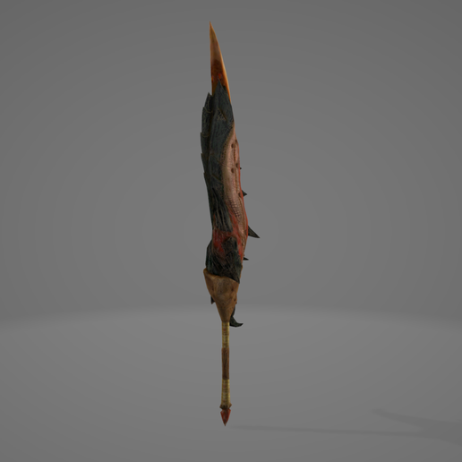 👹 MONSTER HUNTER WORLD RATHALOS GREAT SWORD・ STL File for 3D printing・Cults