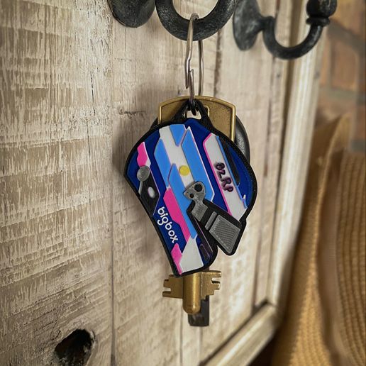 🪖 Colapinto F1 V2 Helmet Key Ring・ STL File for 3D printing・Cults