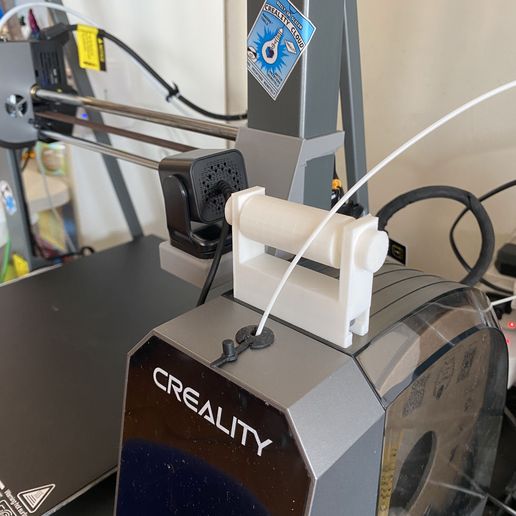 🪢 Filament guide for your Creality Space PI Filament Dryer・ STL File ...