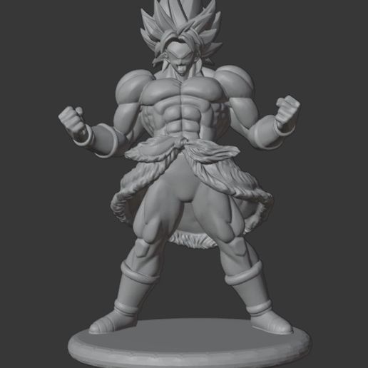 🗿 broly・ STL File for 3D printing・Cults
