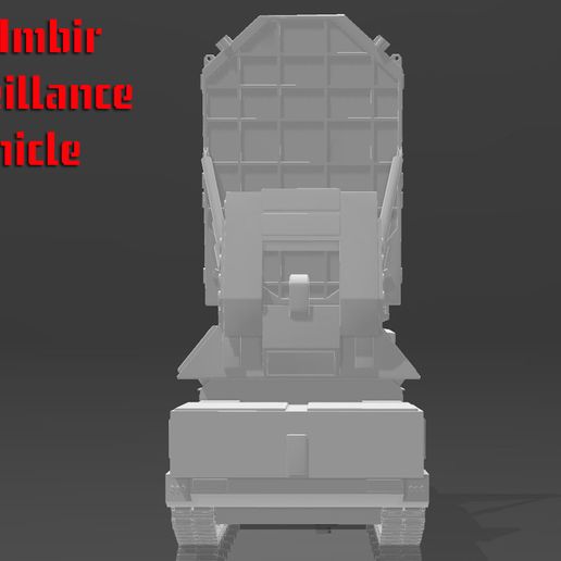 🎲 1:100 9S19 Imbir “High Screen” Sector Surveillance Radar Vehicle・ 3D ...