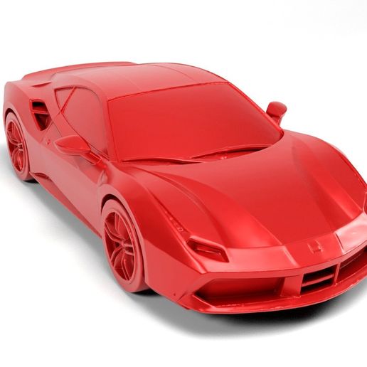 🚗 Ferrari car・ STL File for 3D printing・Cults