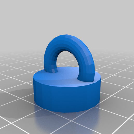 🗝️ Keychain Loop・Free STL File for 3D printing・Cults