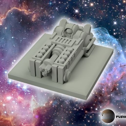 🛰 SPACE DWARF DRILLING FACILITY・ STL File for 3D printing・Cults