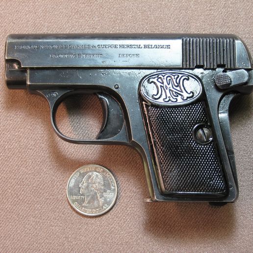 STL file Browning M1906 replica 1:1. 🪖 (STEP)・3D printer design to download・Cults