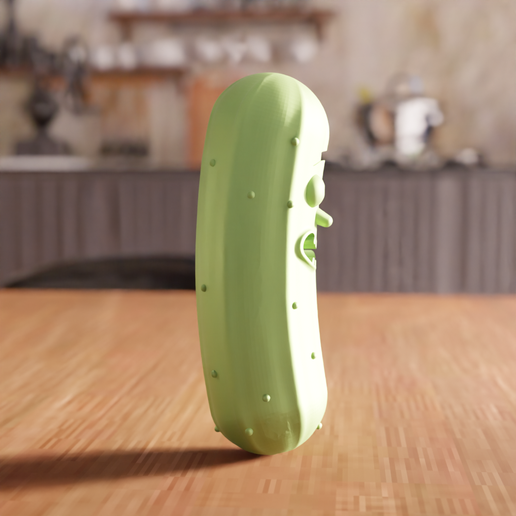 📁 3D Cartoon Pickle Rick Archivo STL - 262・Archivo STL para Impresión ...