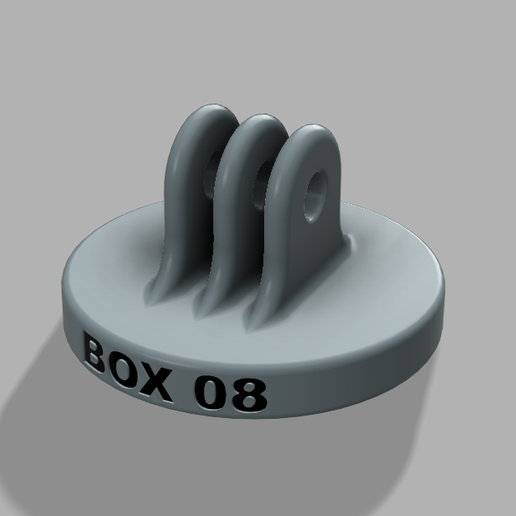 STL file supporto gopro quad lock 🔒 ・3D print object to download・Cults