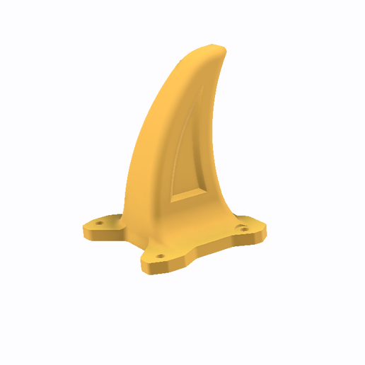 🦈 FlyfishRC Volador Vx3 VX35 Gopro shark fin・ STL File for 3D printing ...