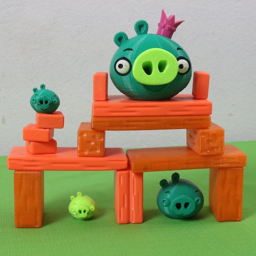 😡 Angry Birds Full Set・ 3D File for 3D printing・Cults