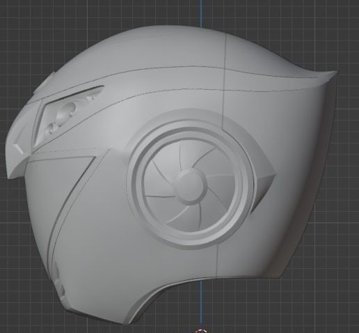 🪖 Power ranger helmet red rpm・ STL File for 3D printing・Cults