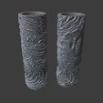 Free STL file Lava Texture Rolls・3D printing idea to download・Cults