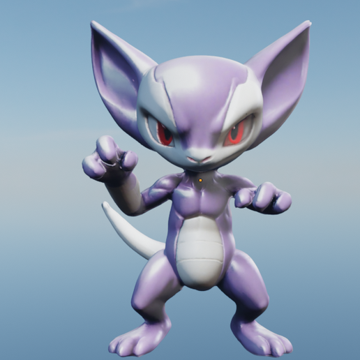 Free STL file Chibi Mewtwo 🎨 ・3D printable model to download・Cults