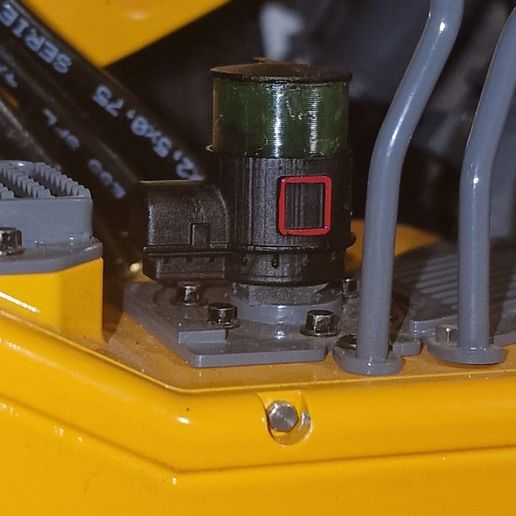 STL file RC excavator central scraper 1:14 🚜 ・Model to download and 3D ...