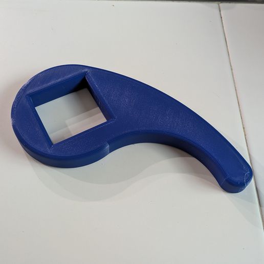 🔧 PVC Cleanout Wrench 2" Cap・ STL File for 3D printing・Cults