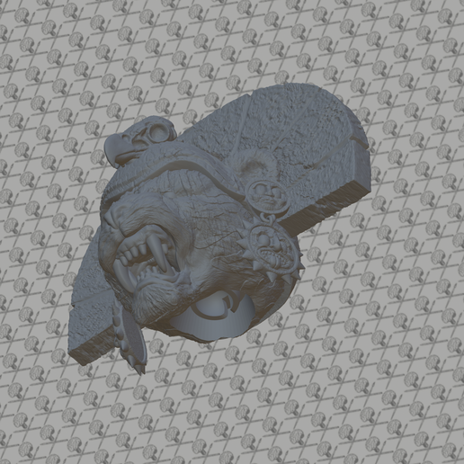 💀 豹魄 Tezca・ OBJ File for 3D printing・Cults