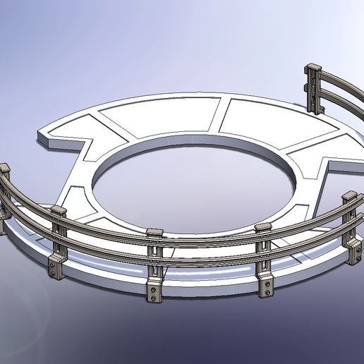 STL-Datei Geländeraufsatz für Betha Decima Zone mortalis 28mm 🎲 ・Modell ...