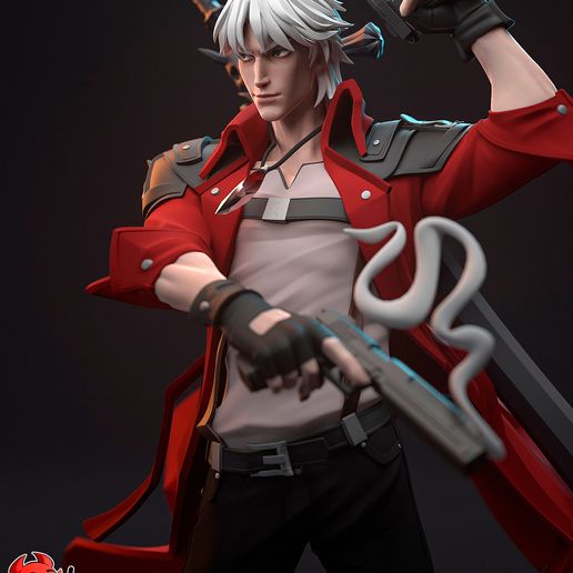 👾 Dante・ STL File for 3D printing・Cults