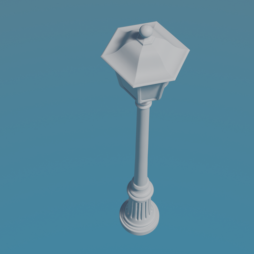 🔦 3D Lamp Post・Free STL File for 3D printing・Cults