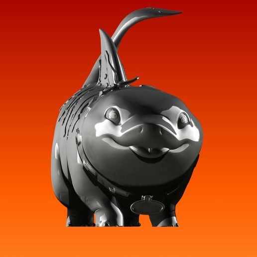 Fichier STL Jeff the landshark - marvel rivals 🦈 ・Plan pour imprimante ...