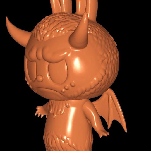 🦸 sad labubu demon・ STL File for 3D printing・Cults