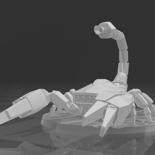 🎲 X-42 giant robo-scorpion from Fallout・Free OBJ File for 3D printing・Cults