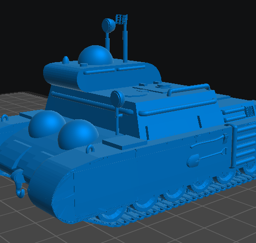 🪖 tintin lunar tank・ OBJ File for 3D printing・Cults