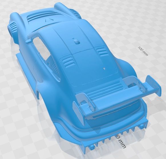 Télécharger fichier Porsche Carrera RSR Carrosserie Imprimable • Plan à imprimer en 3D ・ Cults