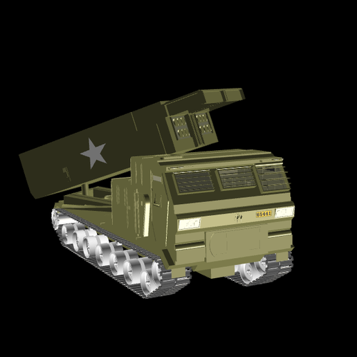👽 M270 MLRS・ STL File for ・Cults