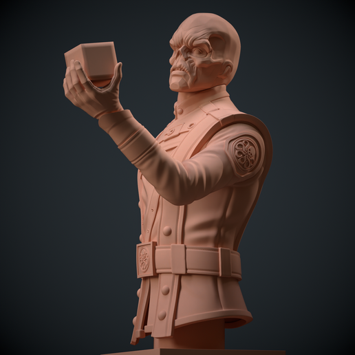 💀 Red Skull | Marvel・ 3D File for 3D printing・Cults