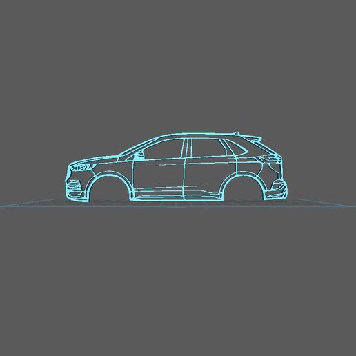 🚙 Ford - Edge ST 2019・ STL File for 3D printing・Cults
