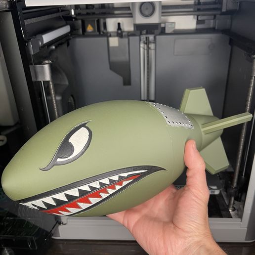 🐅 Flying Tiger Bomb Design_Prop or Secret Stash Spot + EDC Stash ...