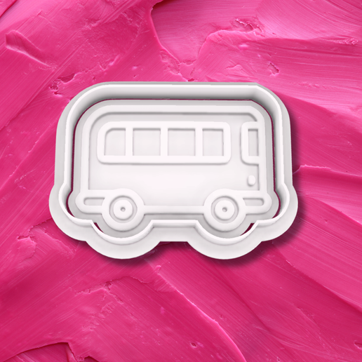 STL file Digital STL file download for Bus Cookie cutter 📁 ・3D printer ...