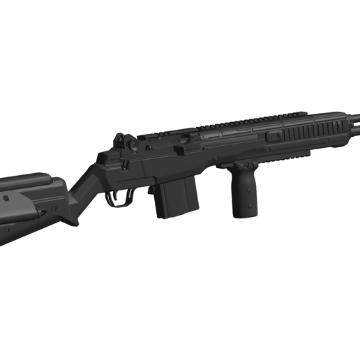 🔫 M14 rifle・ OBJ File for 3D printing・Cults