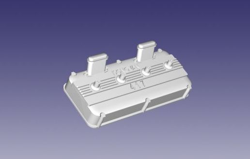 👽 Donovan 417 engine・ STL File for 3D printing・Cults