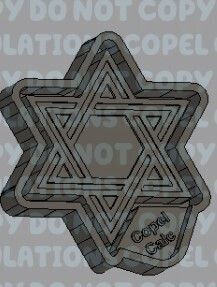 STL file Star of David Silicone Mold Housing ⭐ ・3D print design to ...