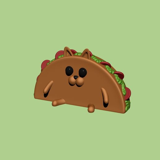 🤯 Exploding kittens - taco cat・ STL File for 3D printing・Cults