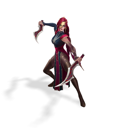 STL file Prestige Masque of the Black Rose Katarina League of Legends 3D print model 🌹 ・3D ...