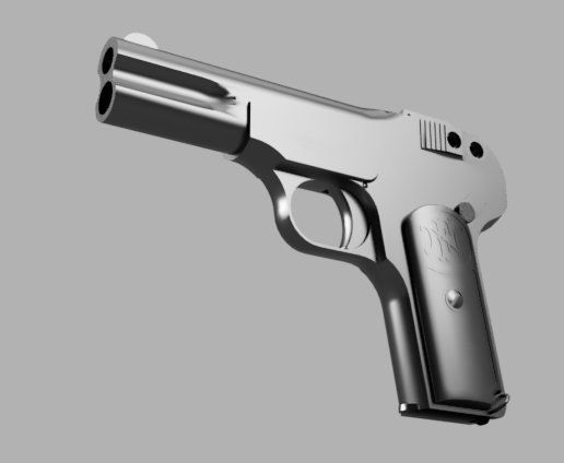 STL file Browning 1900 🔫 ・Model to download and 3D print・Cults