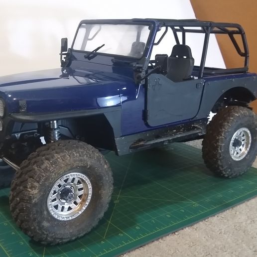 3MF file Body Mounts for Axial CJ7 Body on VS4-10 Chassis 🚁 ・3D printing design to download・Cults