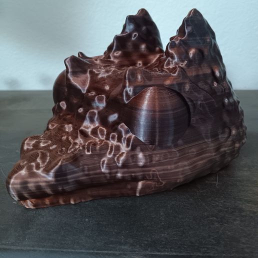 STL file Lizard dragon head 🦎 ・Model to download and 3D print・Cults