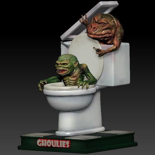 👹 Ghoulies・ OBJ File for ・Cults