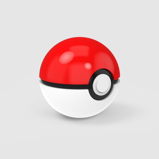 🏗 Pokeball・ STL File for ・Cults